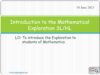 Maths 4 – Intro to the IB Maths Exploration | Math Support
