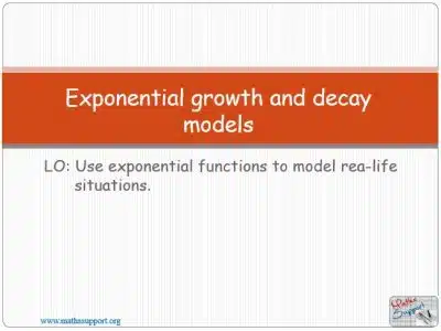 AI2_5_3Exponential growth, and decay models | Math Support